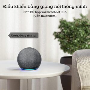 Động cơ rèm tự động thông minh SwitchBot Curtain U-Rail2 dùng cho thanh ...